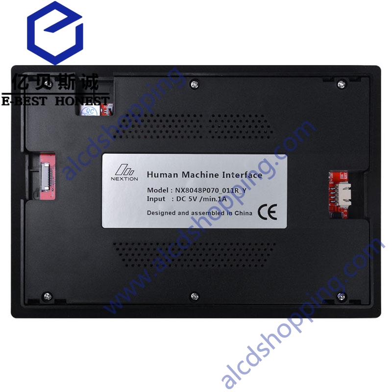 NX8048P070-011R-Y 7" 800*480 TFT HMI LCD Display with Resistive Touch ...